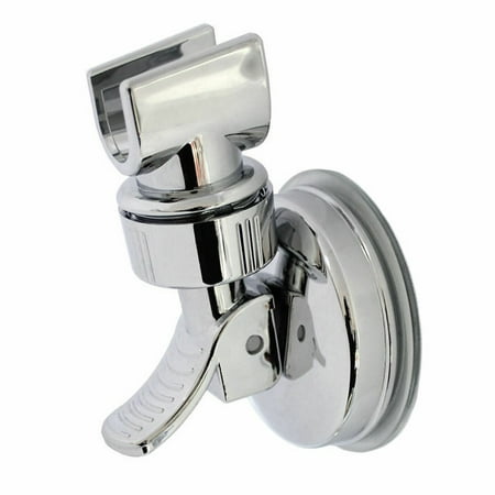 Shower Head Holder Chrome Bathroom Wall Mounted Adjustable Suction ...