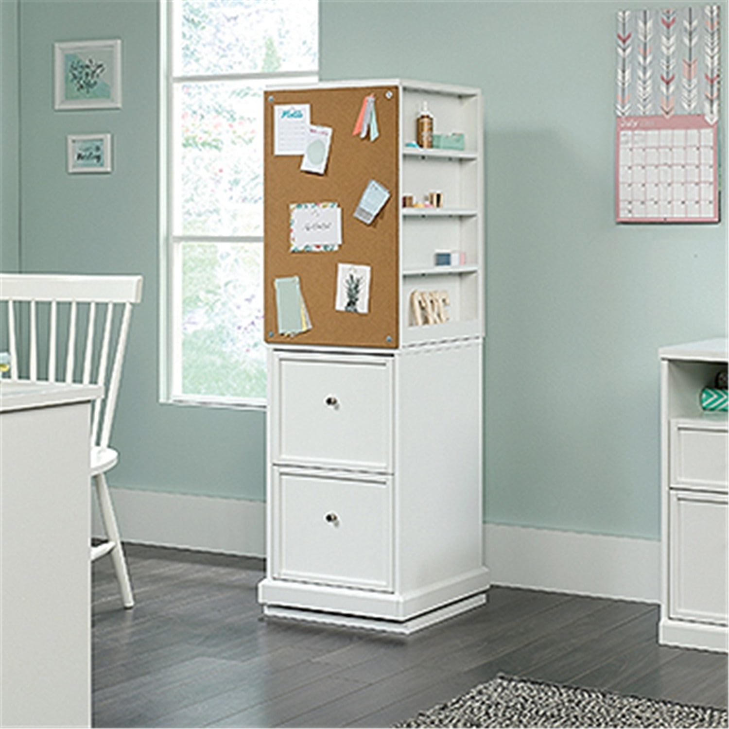 Sauder Craft Pro Craft Tower in White - Walmart.com