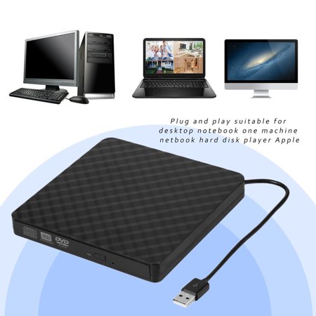 NEW External DVD ROM Optical Drive USB 2.0 CD/DVD-ROM CD-RW Player ...