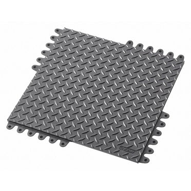 Rubber-Cal "Dura-Chef Interlock" Anti-Fatigue Matting - 5/8 in x 3 ft x ...