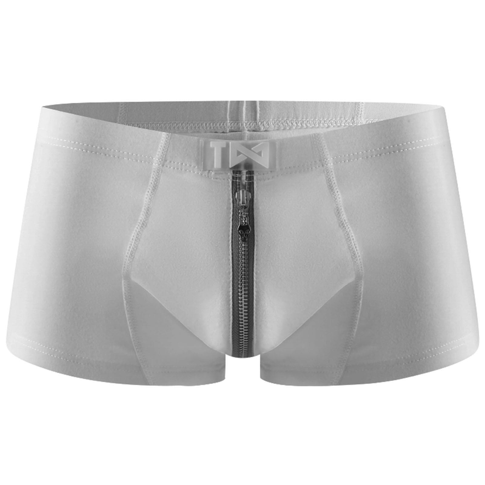 OGLCCG Mens Boxer Briefs Bulge Enhancing Underwear Flyless Anti-Chafing ...