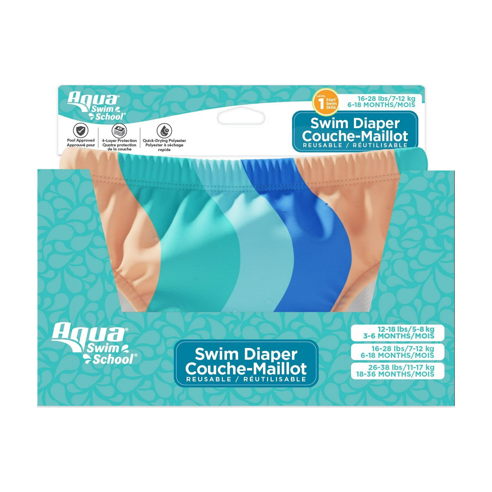 Click here for Swimschool Aqua Leisure Swim School - Reusable Swi... prices