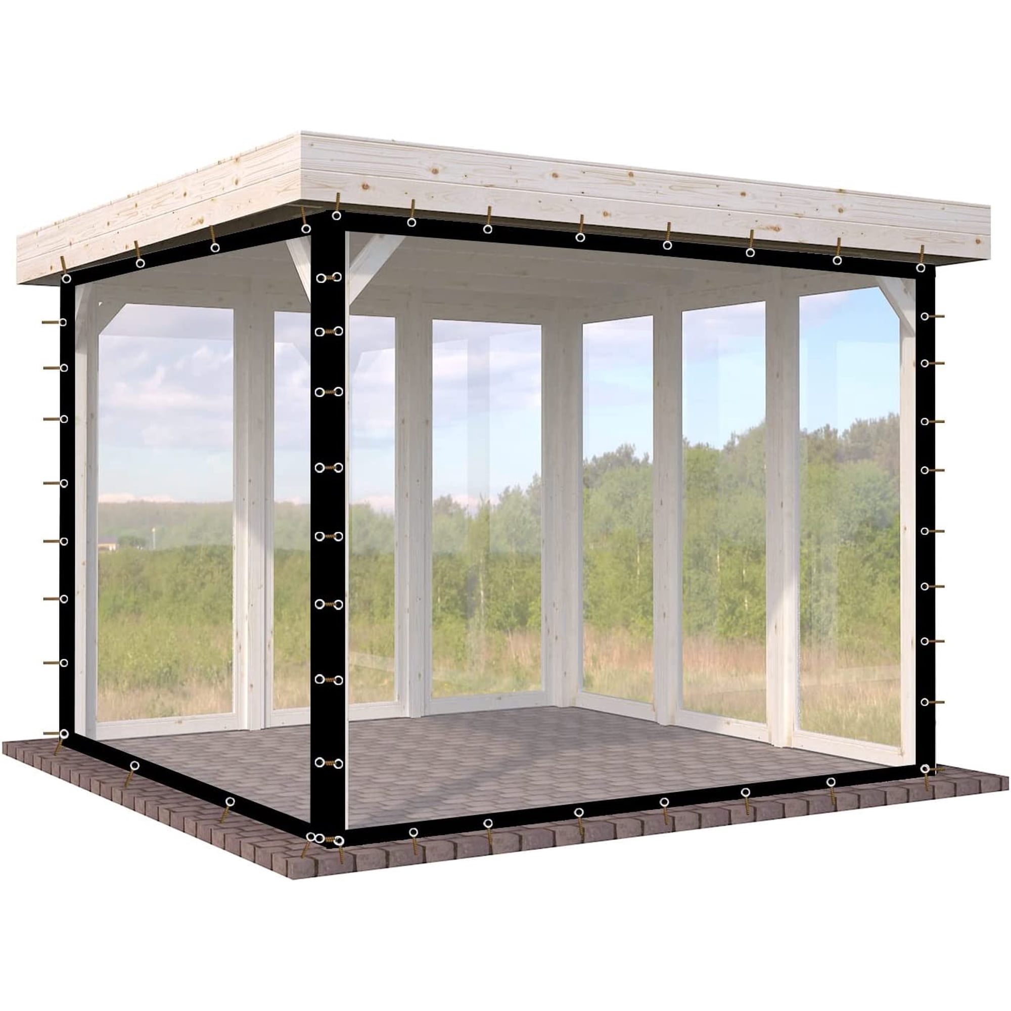 Click here for Salafire Garden Gazebo Curtains Outdoor Curtains W... prices