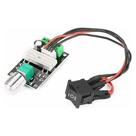 12 Volt Motor Speed Dimmer, DC Motor Controller, DC 6V 12V 24V 3A PWM ...