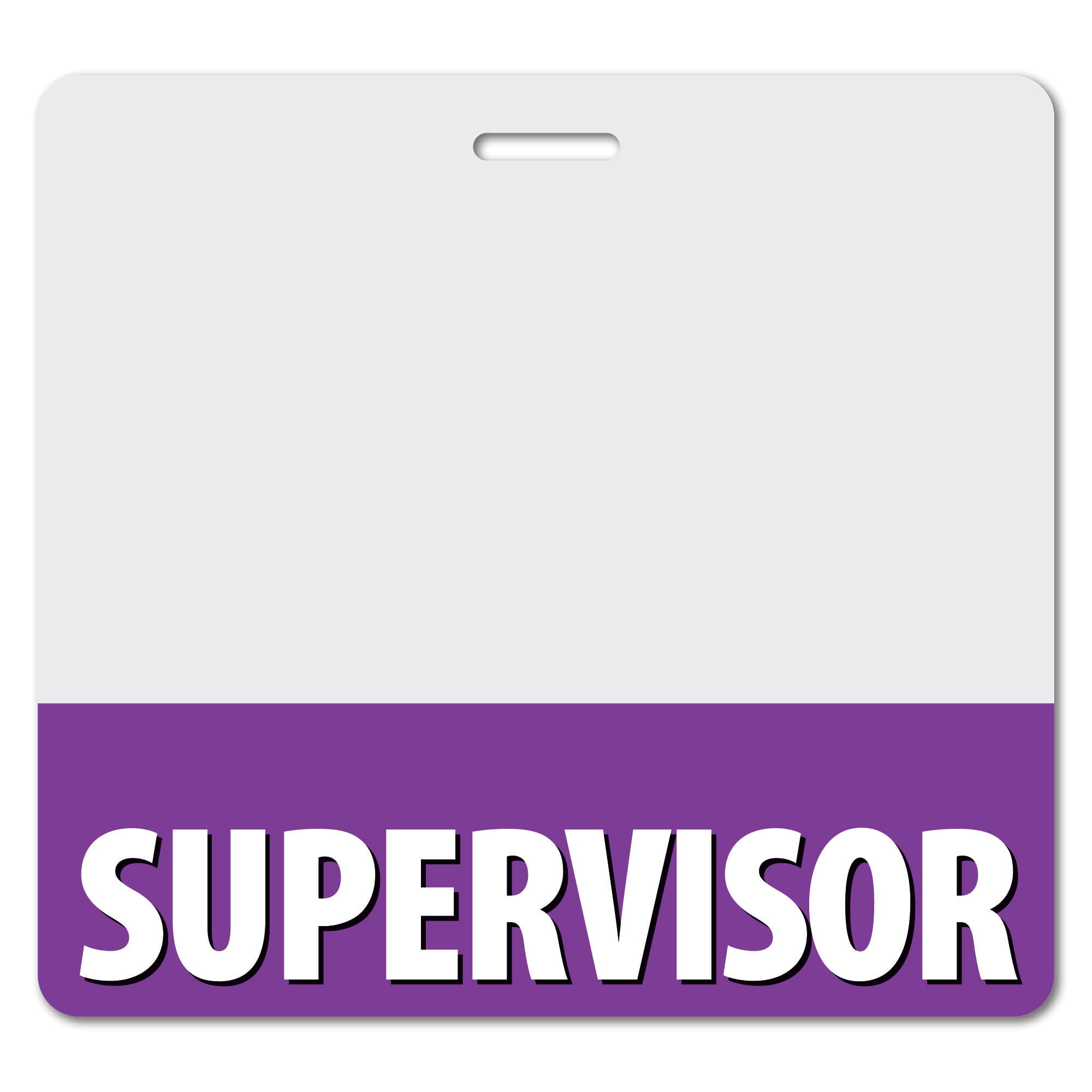 SUPERVISOR Heavy Duty Horizontal Purple (5 pack) - Spill & Tear Proof ...