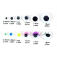 Assorted Size Wiggle Eyes Adhesive Wiggle Eyes Craft Eyes Sticker Toy ...