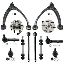 Detroit Axle - Front 12pc Suspension Kit for 2003-2004 Ford F-350 F-250 ...
