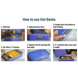 Hot Bento Portable Self-Heated Electric Lunch Box Food Warmer and ...