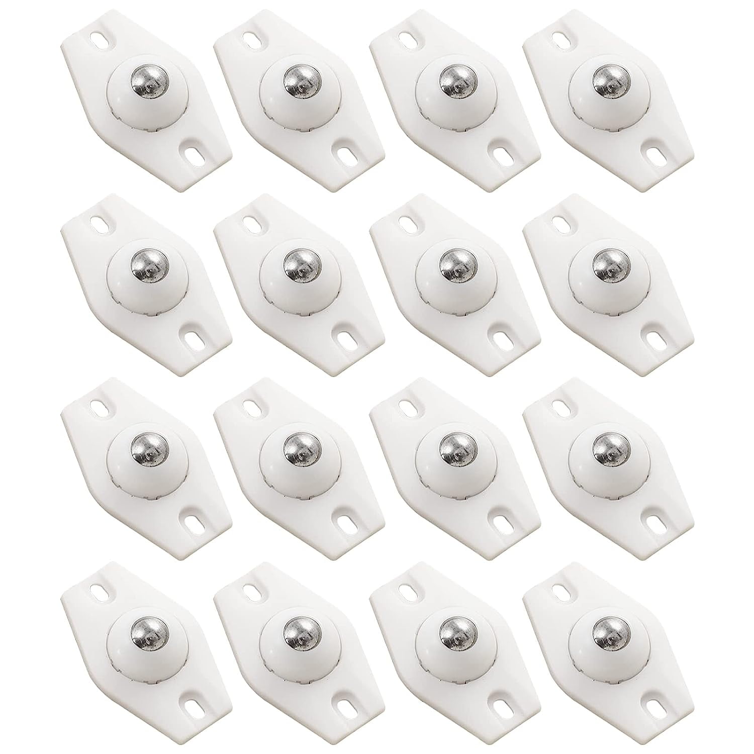 Small Self Adhesive Casters Wheels 16 Pcs, Mini Stick On Wheels ...