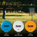 Franklin Sports Flying 3-Disc Frisbee Golf Set, Tournament Ready ...