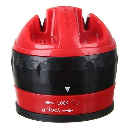Knife Sharpener, Professional Kitchen 2-Step Manual Knife and Scissor ...