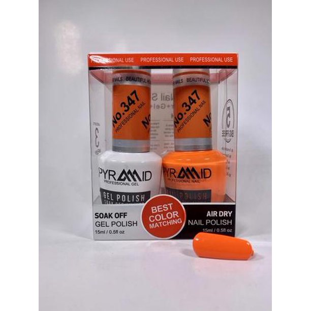 Pyramid Nail Combo - Gel and Matching Polish 347 - Walmart.com