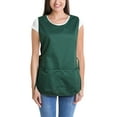 "DALIX Cobbler Apron, Dark Green, Double Sided Smock with 2 Pockets, 28 ...