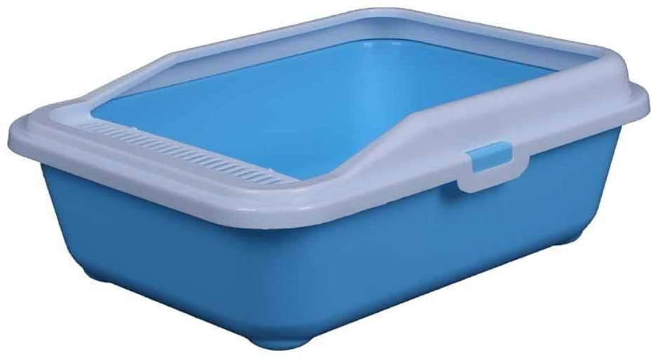 HLR-Cat Litter Bowl Round Smooth Fresh Multi-Color cat Supplies, with ...