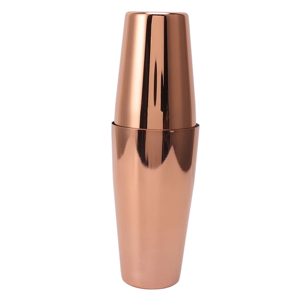 Boston Shaker, Rustproof Leak Proof Cocktail Shaker Rose Gold For ...