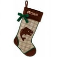 Personalized Rustic Woodland Christmas Stocking Available In Different ...