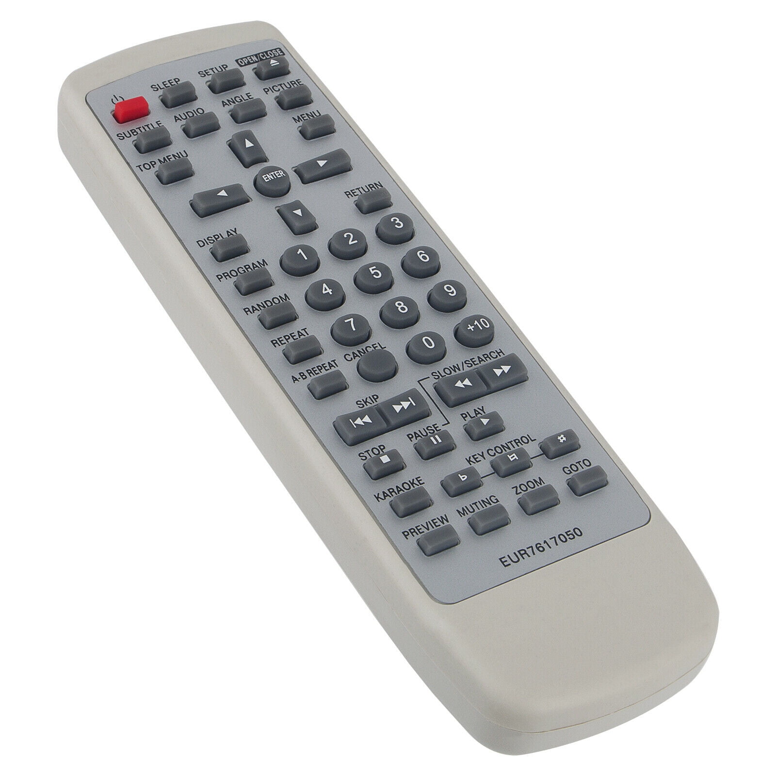 EUR7617050 Remote Control Replace for Panasonic DVD Player DVD-RP628 ...