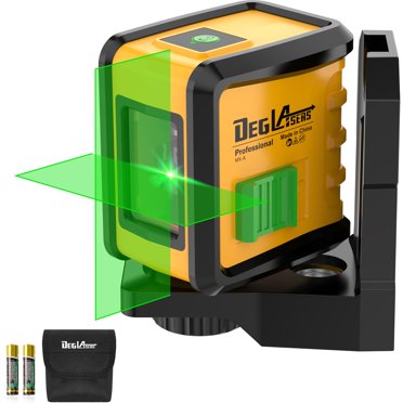 Laser Level with Tripod, 2x360° Self-leveling Green Cross Line, 8 Lines ...