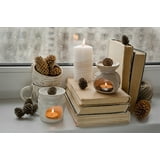 Long Last Bulk Pack Amari White Unscented Indoor/Outdoor Tealight ...