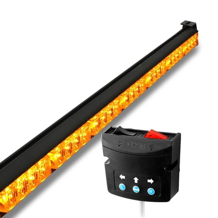 LAMPHUS SolarBlast 36" Amber LED Traffic Advisor Light Bar [SBTA84-AM ...