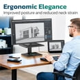 Purely S502 Ergonomic Adjustable Monitor Riser & Docking Station with ...