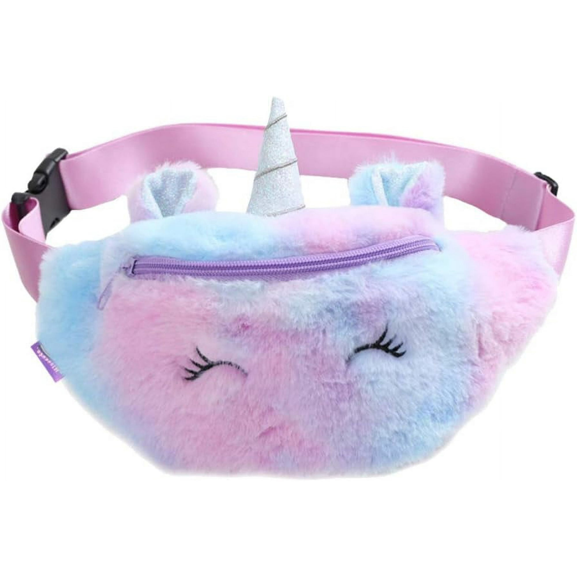 Click here for Hshdldf Fluffy Fuzzy Unicorn Fanny Pack Kids Girls... prices