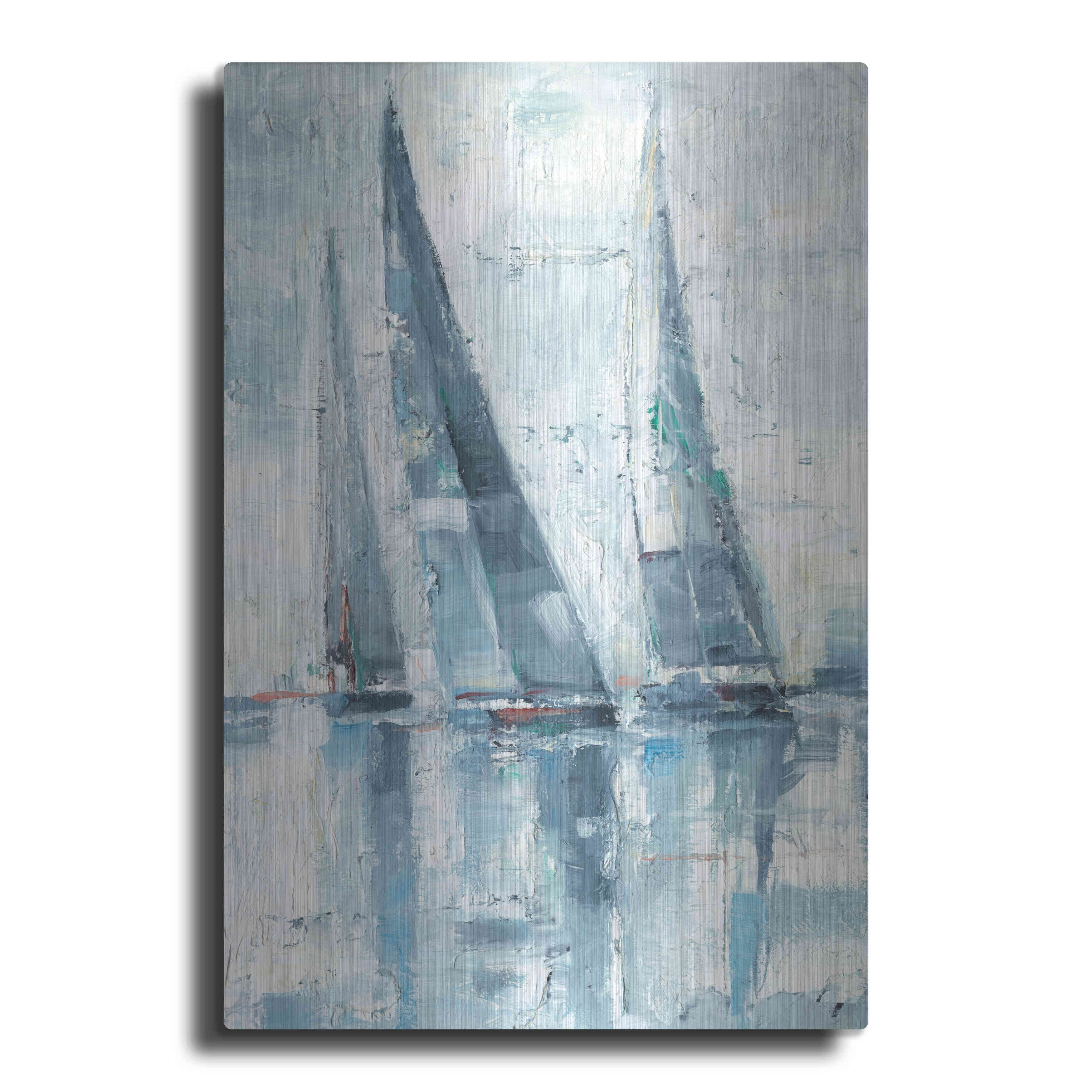 Luxe Metal Art 'Regatta II' by Ethan Harper, Metal Wall Art, 24"x36" - Walmart.com