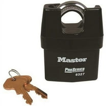 Master Lock Solid Steel 64 mm (2-1/ 2in) Padlock with Key, 24mm (15/16 ...