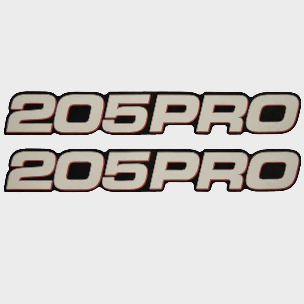 ProCraft Boat Decal VS612204-07 | 205 Pro 12 3/4 x 1 7/8 (Pair ...
