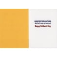 Avanti Press You're the GOAT: Yellow Letters on Dark Background Father ...