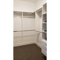 30 Inch Long Steel Oval Closet Rod with Hanging Brackets, Wall Anchors ...
