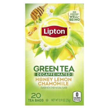 Bigelow Green Tea with Lemon, Tea Bags, 20 Count - Walmart.com