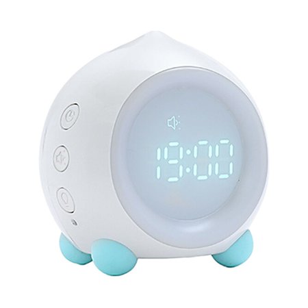 Babydream Alarm Clock for Kids Digital Sunrise Alarm Clock Mains ...