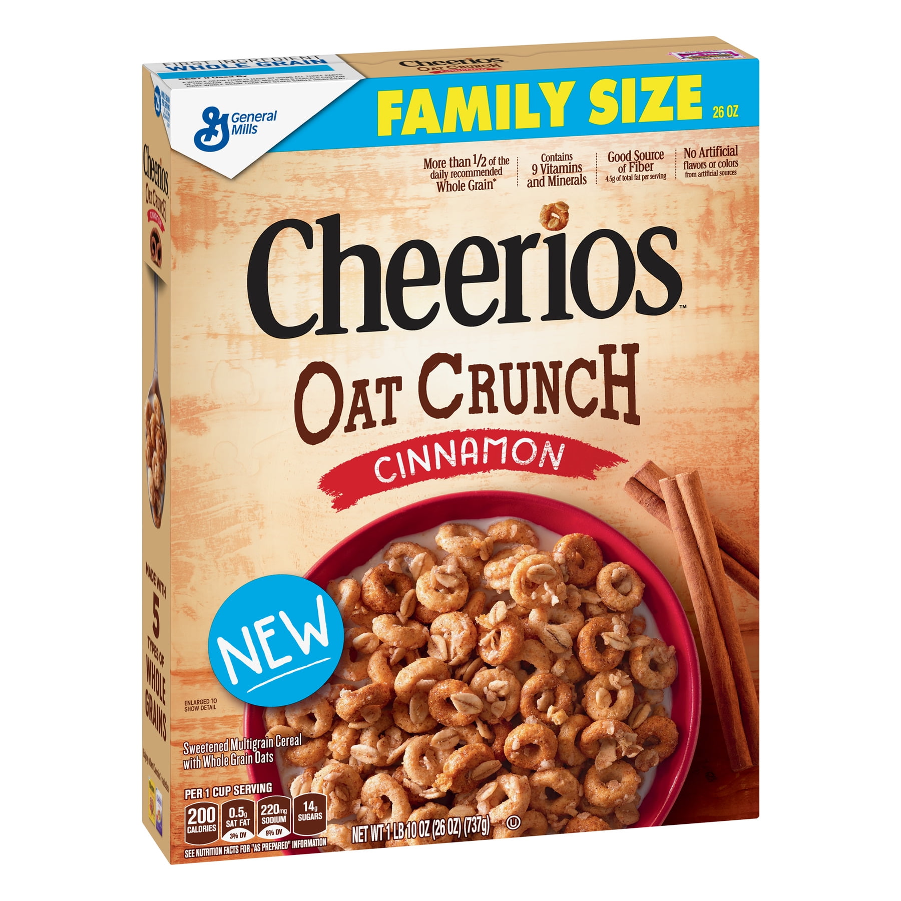 Cheerios With 2 Milk Nutrition Facts | Besto Blog