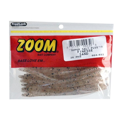 Zoom Finesse Worm, 4-3/4" - Walmart.com