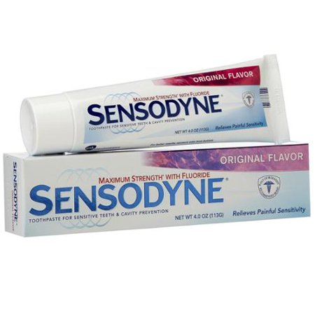 Sensodyne Maximum Strength Toothpaste For Sensitive Teeth, Original ...