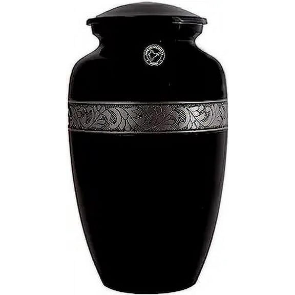 Aluminum Handcrafted Urn - Elegant Keepsake Holder for Adult Human ...