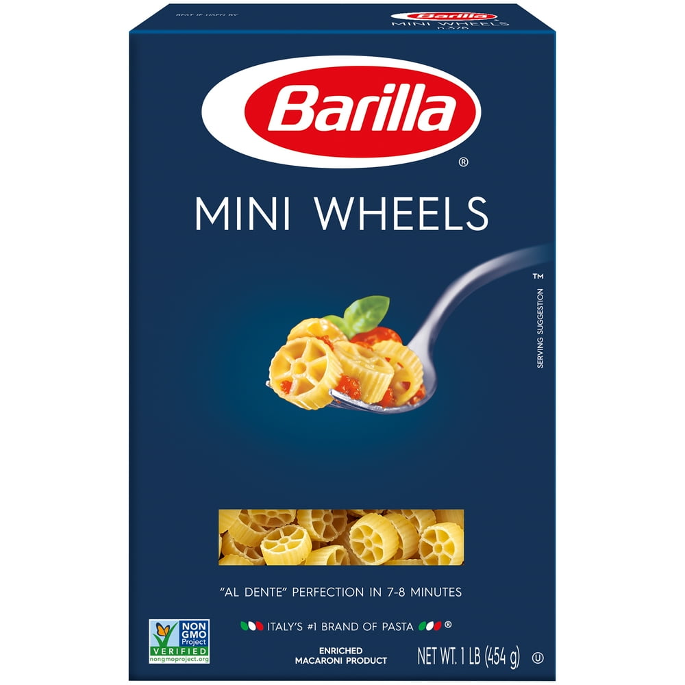 Barilla® Classic Blue Box Pasta Mini Wheels 16 oz - Walmart.com ...