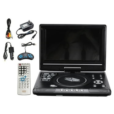 Sylvania 7" Dual Screen Portable DVD Player with Dual DVD Players ...