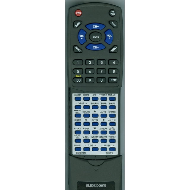 Replacement Remote for MARANTZ 307010077005M, RT307010077005M, RC011SR ...