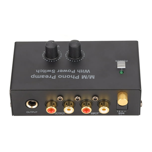 Preamplificador de fono, Operación Profesional de Bajo Ruido de Bajo Ruido PP500 Phono Preamp EU ...