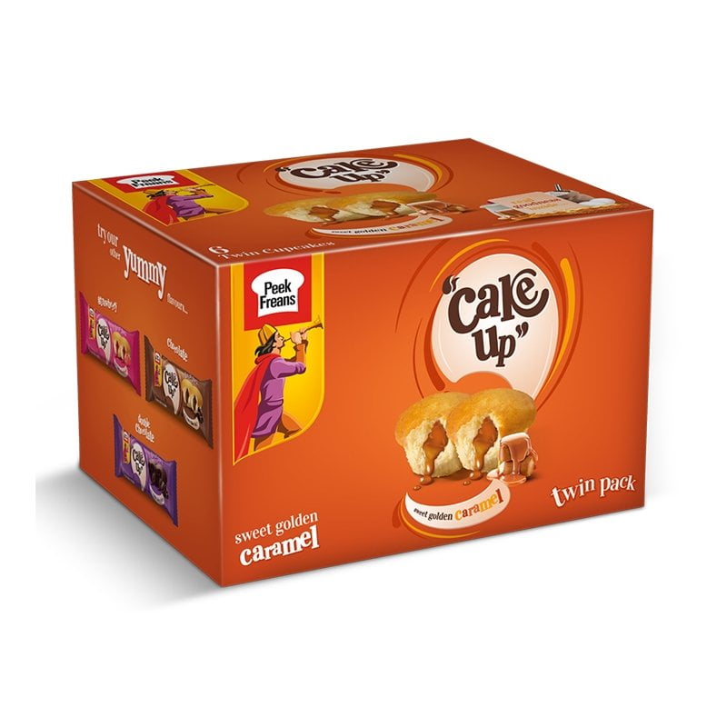 EBM Cake Up Caramel Flavor 12 Cup Cakes 23g Each (Pack of 2) - Walmart.com