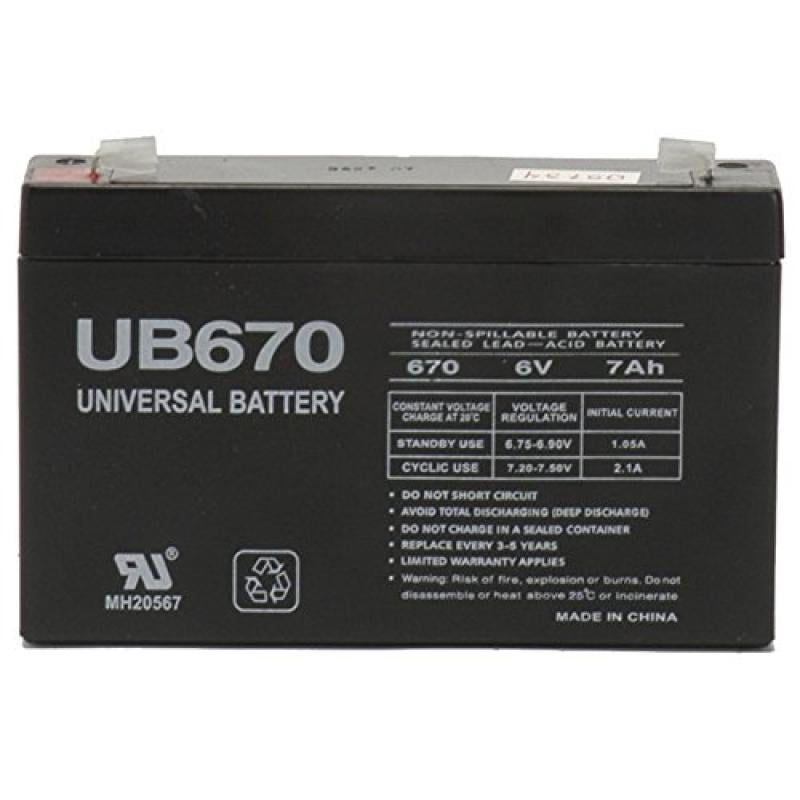 6V 7AH SLA Battery Replacement for Volkswagen Beetle Model # W486TG-F ...
