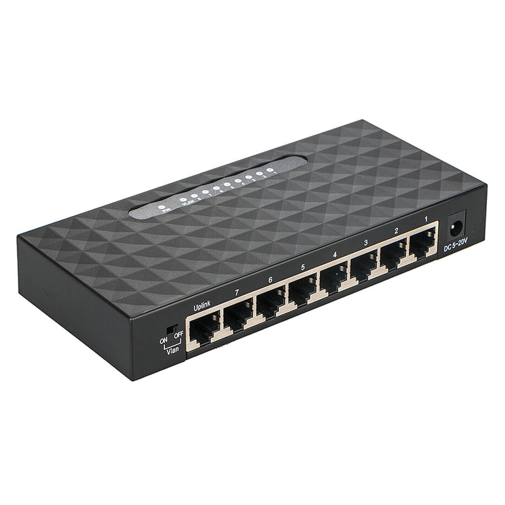 Click here for Pixnor 1pc 8 Port Full 100mb Network Switchs Deskt... prices