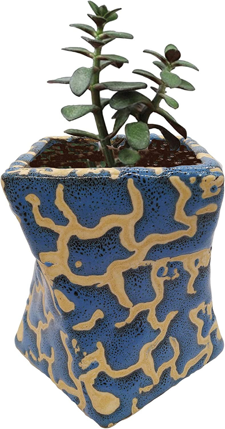 India Meets India Ceramic Flower Pot Planter Pot Indoor Outdoor Planter ...