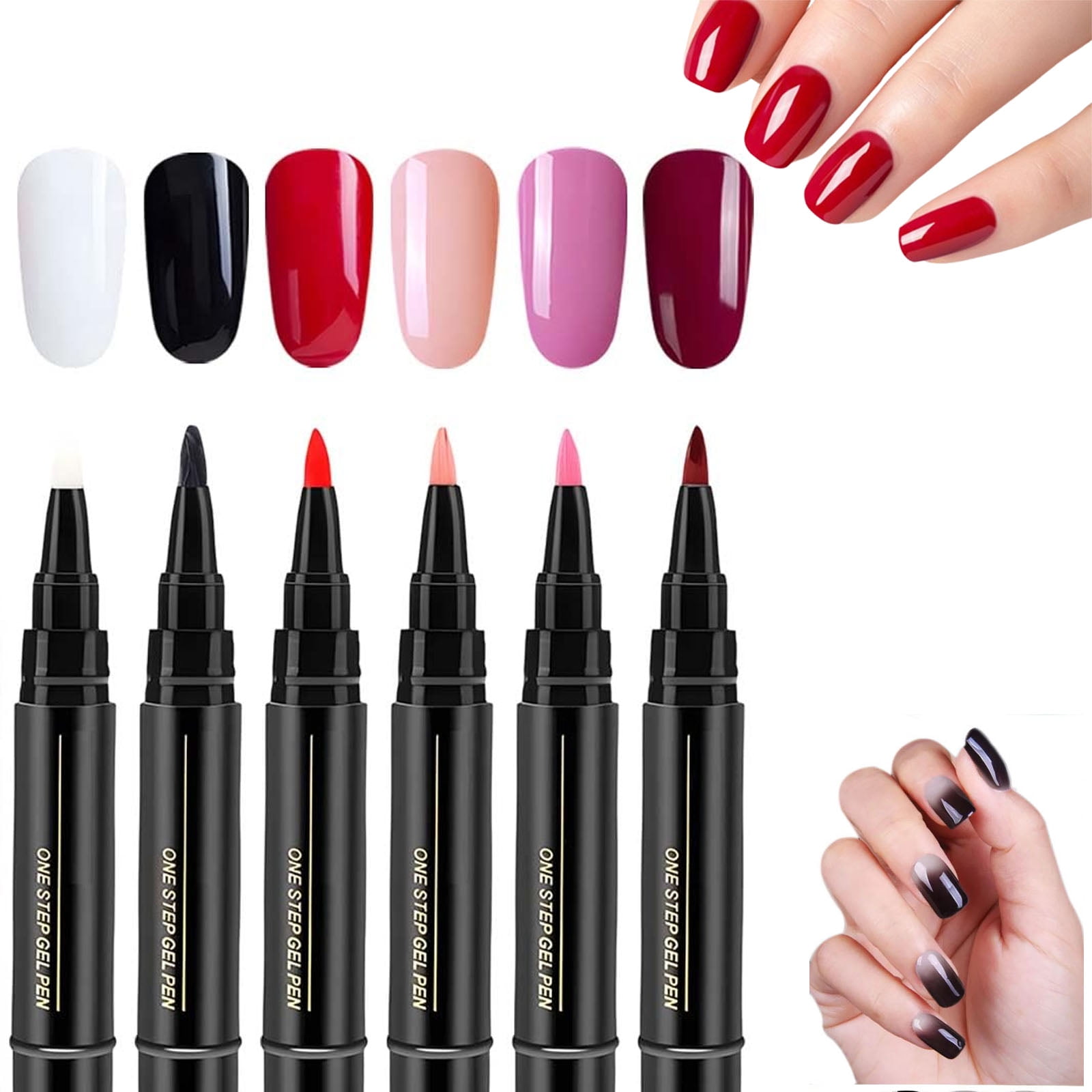 Click here for Nobrand Professional Nail Pen Set - 6/12 Colors Pe... prices