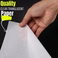 Mr. Pen- 12”x20 Yards White Tracing Paper Roll for Artists, Transparent ...