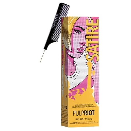 Satire - Sunflower - 4oz , PulpRiot Pulp Riot SEMI-PERMANENT Direct Dye ...