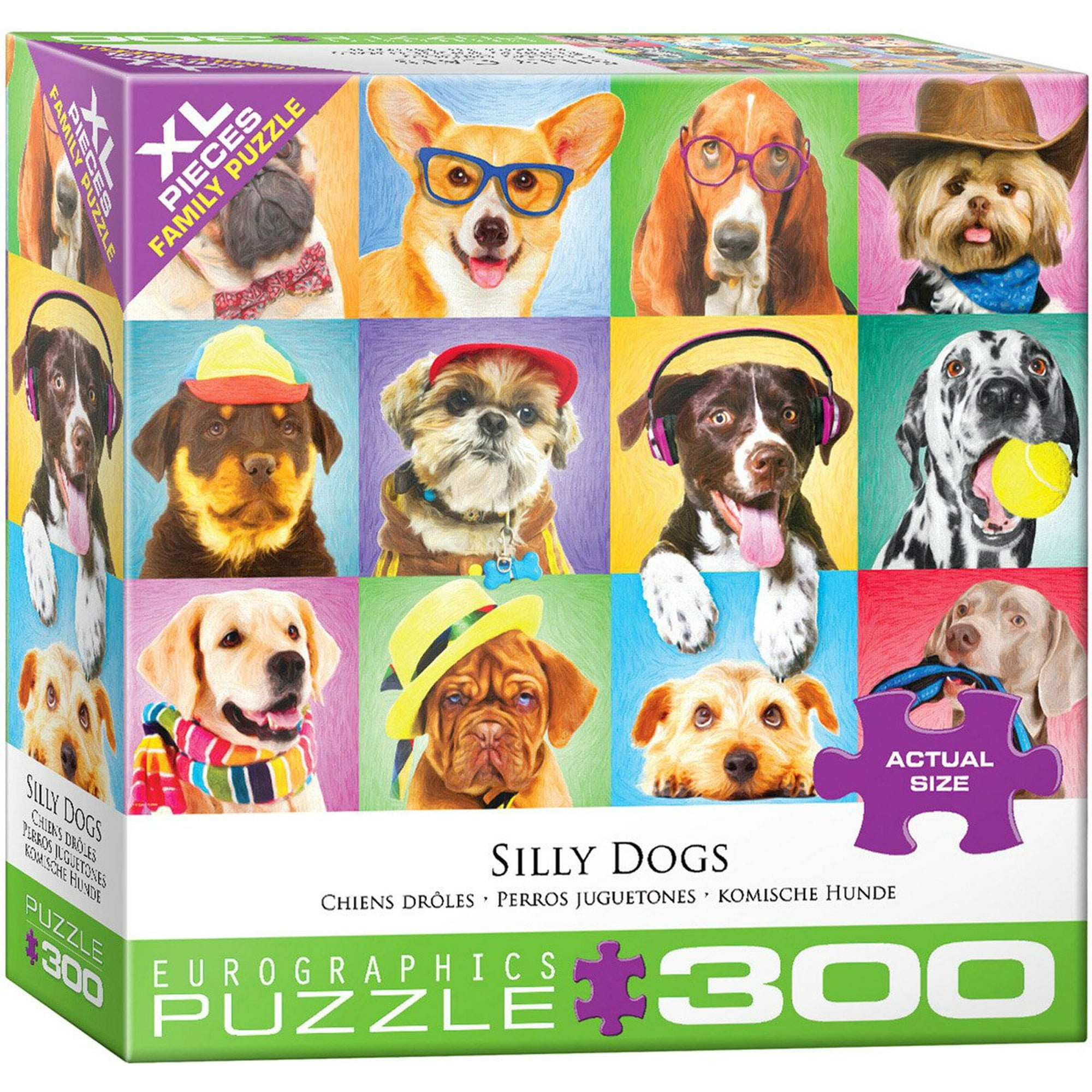 Click here for Eurographics - 300 Piece Puzzle (Silly Dogs) prices