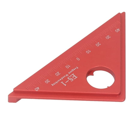 Carpentry Square, 45 Degree Angle Ruler Anti Deformation Oxidized ...